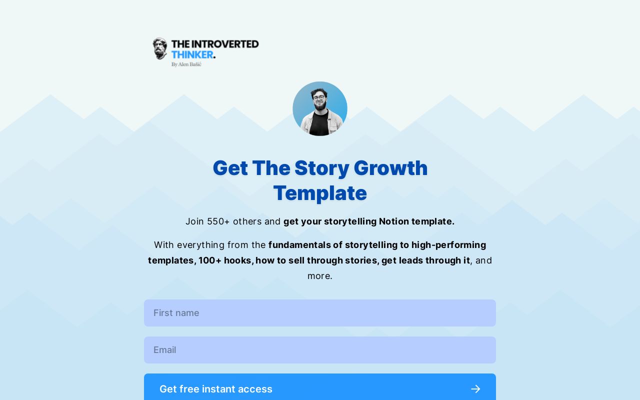 The Story Growth Template